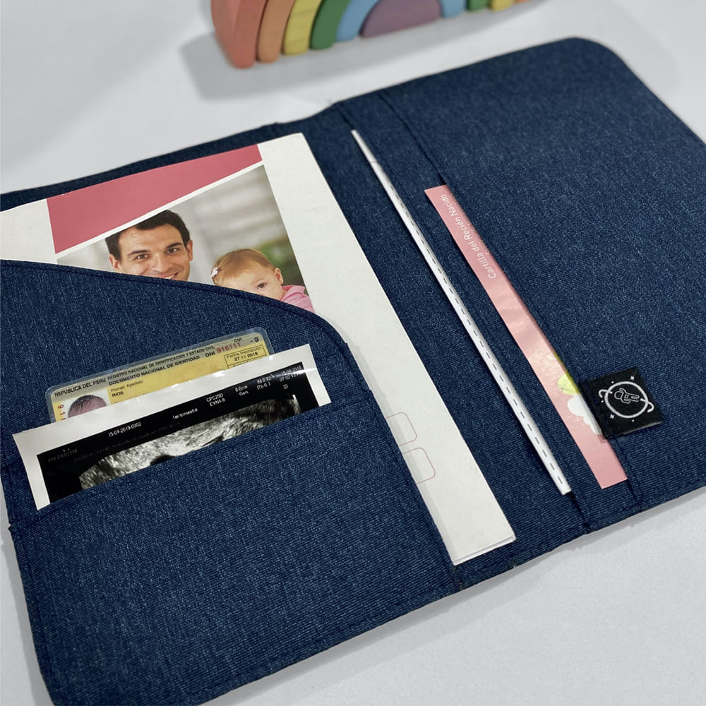 Porta Documentos Bebé Yourney Baby Orbit Jean - Promart