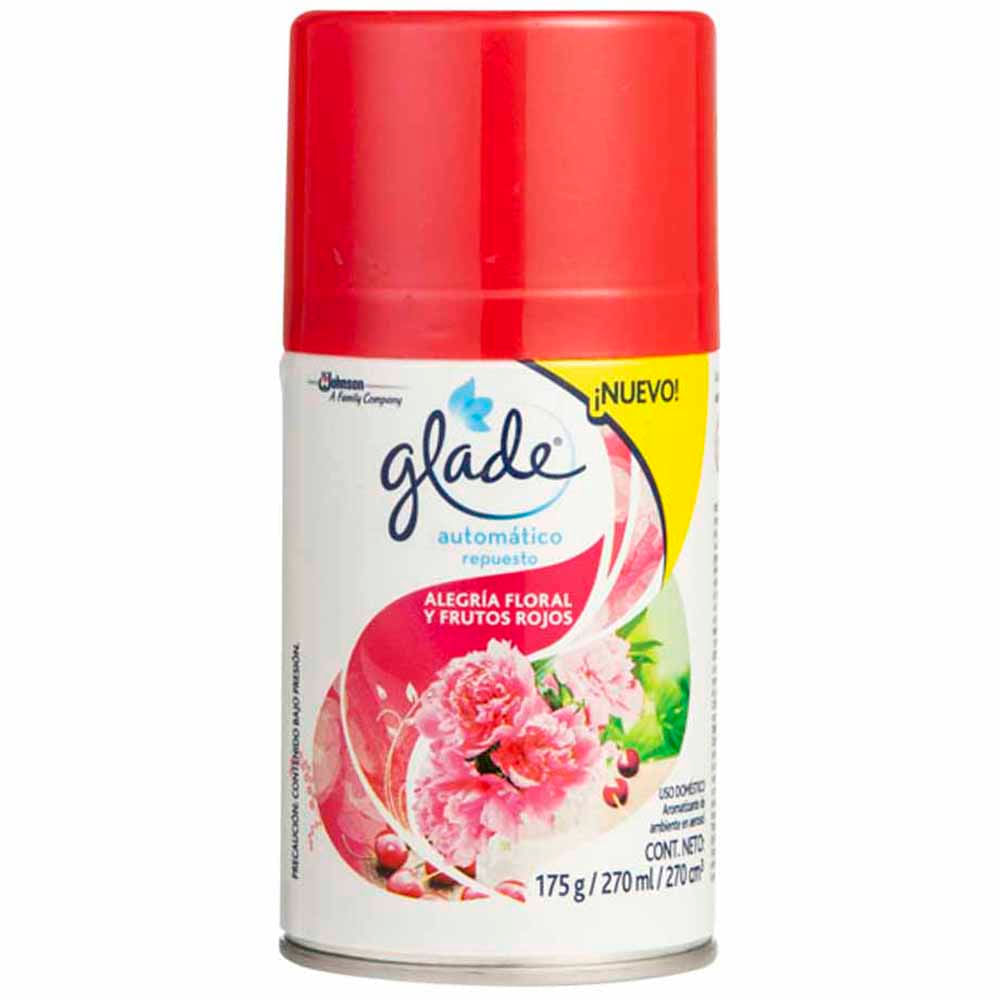 Repuesto Ambientador GLADE Frutos Rojos Lata 175g - Promart