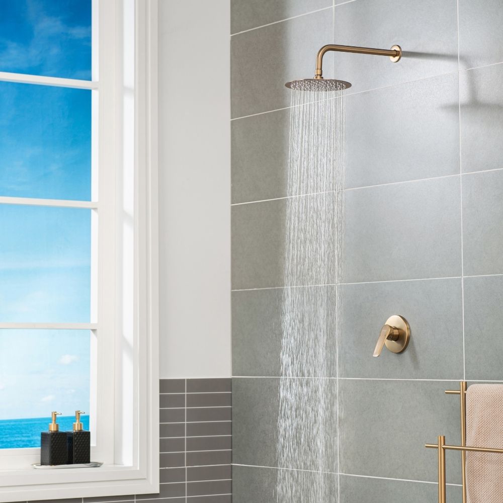 Mezcladora de Ducha Monocomando Orange Montecarlo Rose Gold - Promart