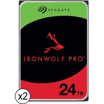 Seagate 24TB IronWolf Pro 7200 rpm SATA III 3.5" HDD Interno NAS (CMR ...