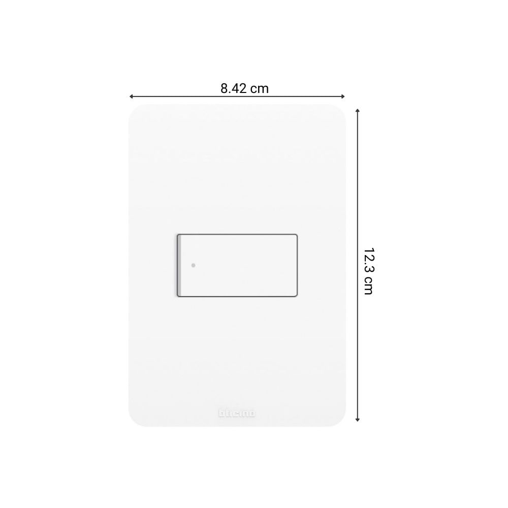Interruptor Simple Blanco Matix Go Bticino - Promart