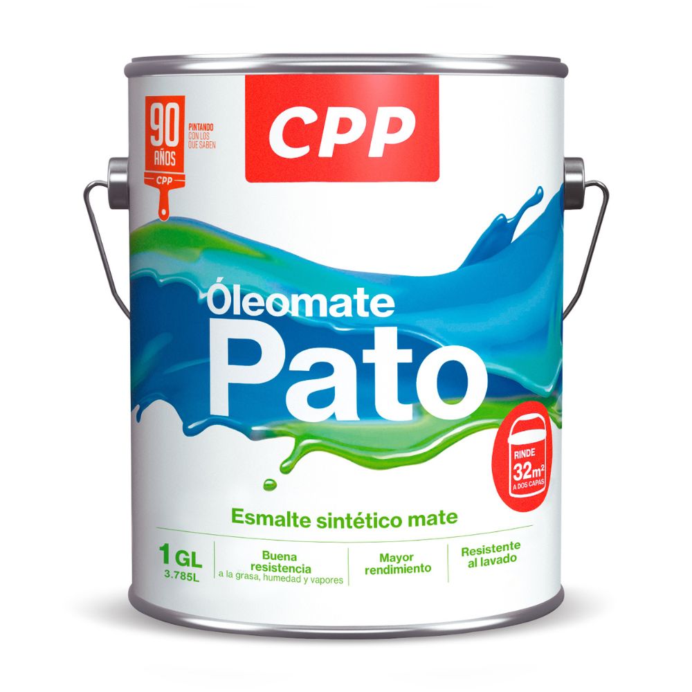 Oleo Mate Pato Blanco 1 galón CPP - Promart