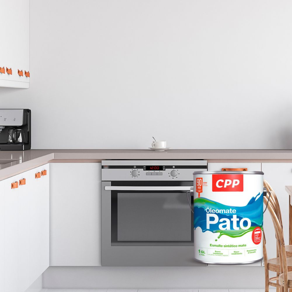 Oleo Mate Pato Blanco 1 galón CPP - Promart