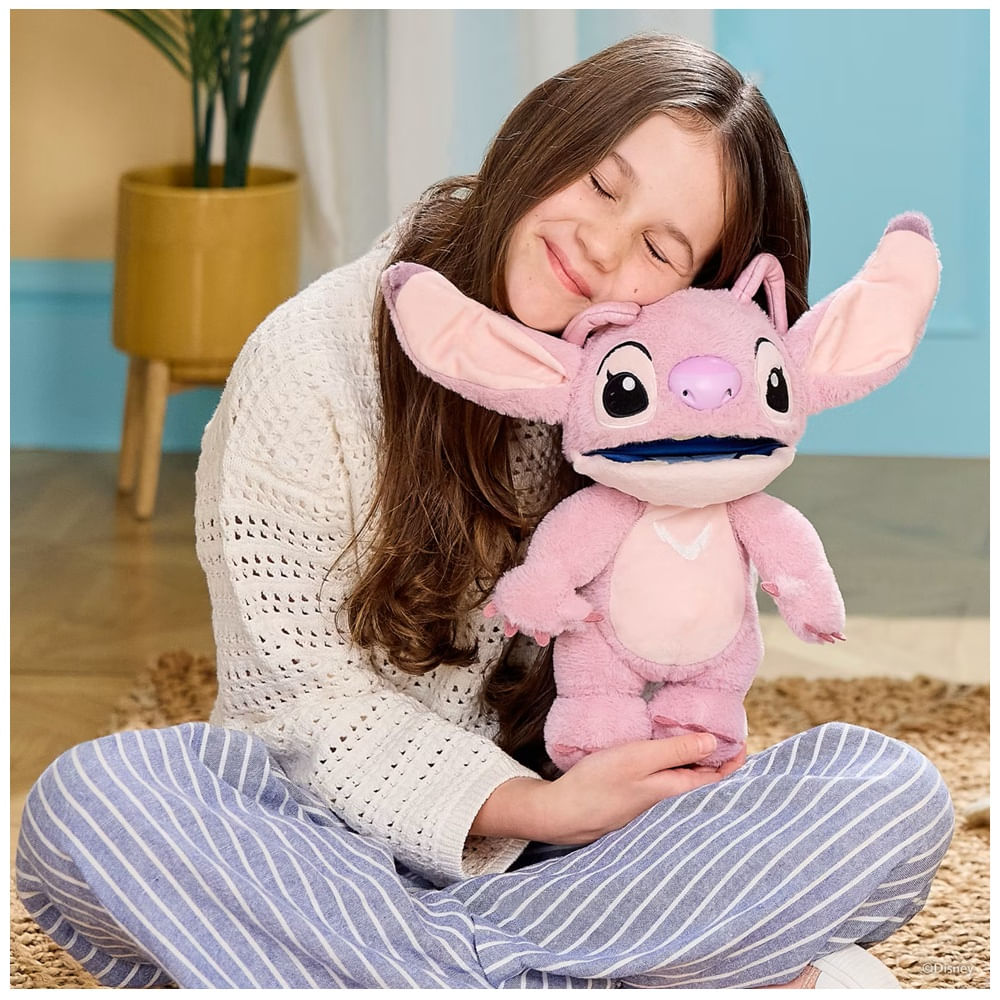 Peluche Disney Stitch Chatty Angel +50 Frases y Sonidos - Promart