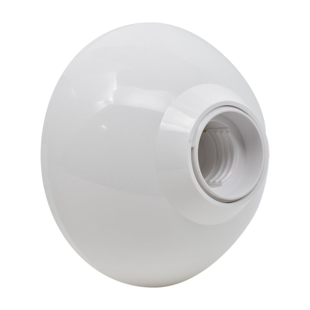 Wall Socket 2 Piezas (Base + Tapa) E27 Plano Marfil Blanco Bticino - Promart