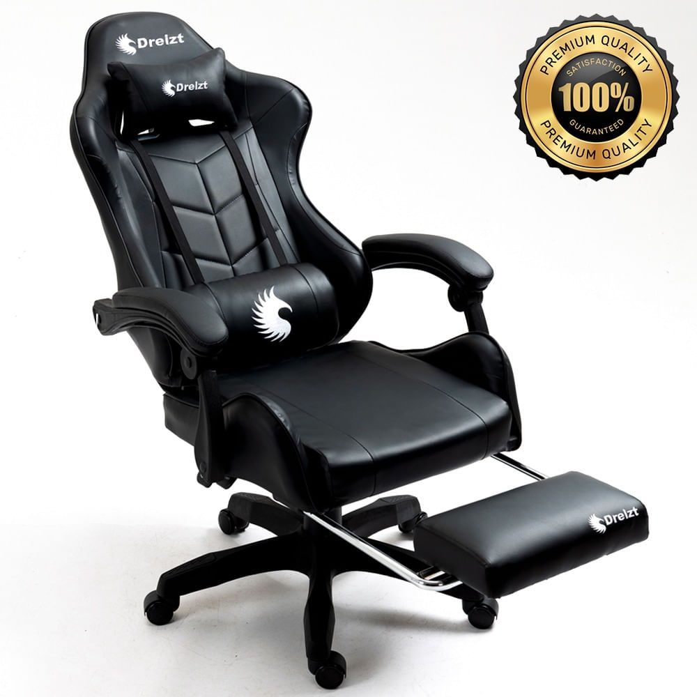 Combo Silla Gamer Shine Series Negro + Mouse RGB GR270037 + Mousepad ...