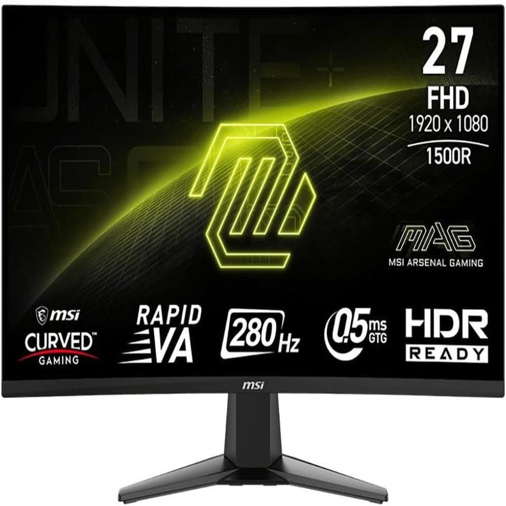Monitor curvo gaming MSI MAG 276CXF 27 FHD Rapid VA 250Hz - Promart