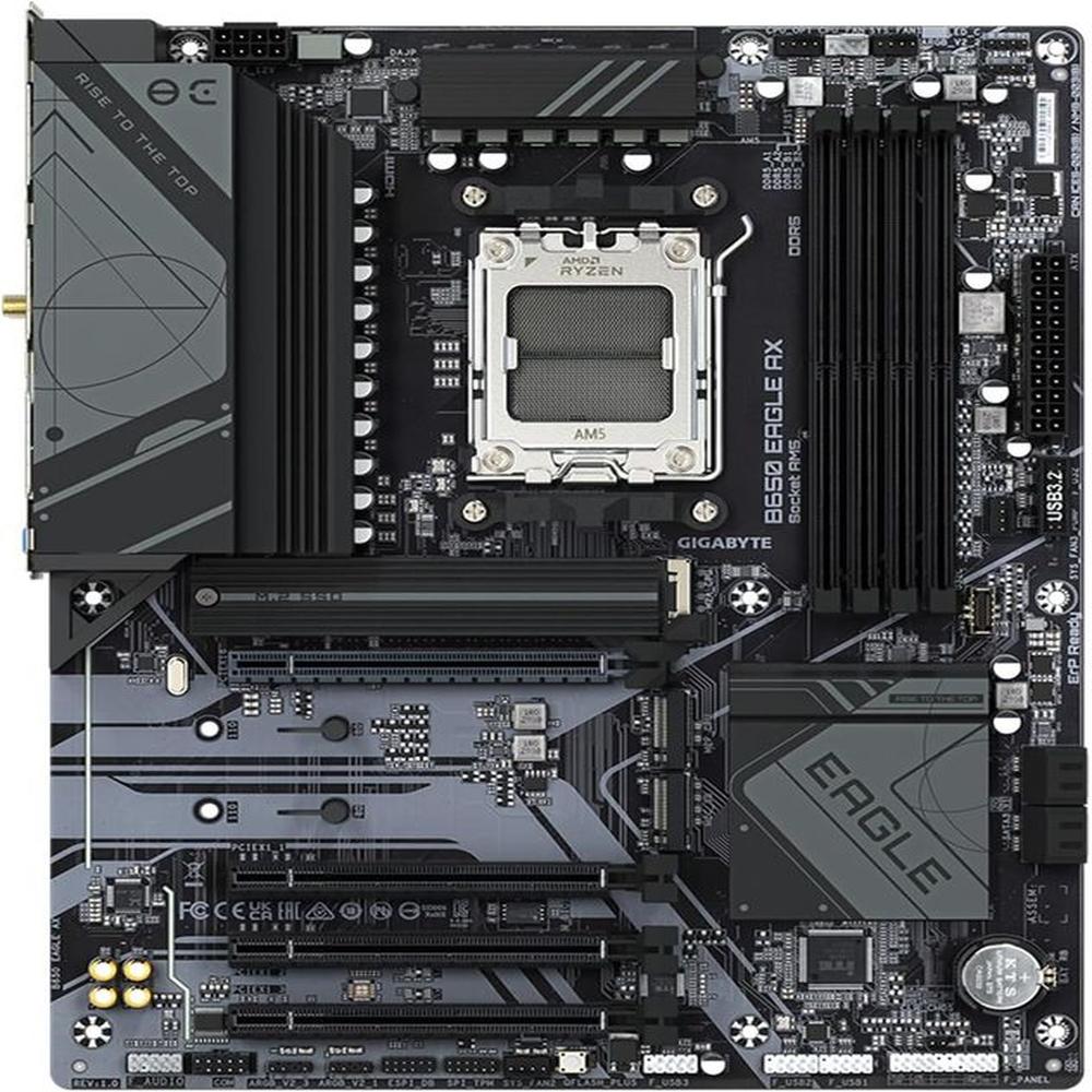 Motherboard Gigabyte B650 EAGLE AX Chipset AMD B650 Socket AMD AM5 ATX ...