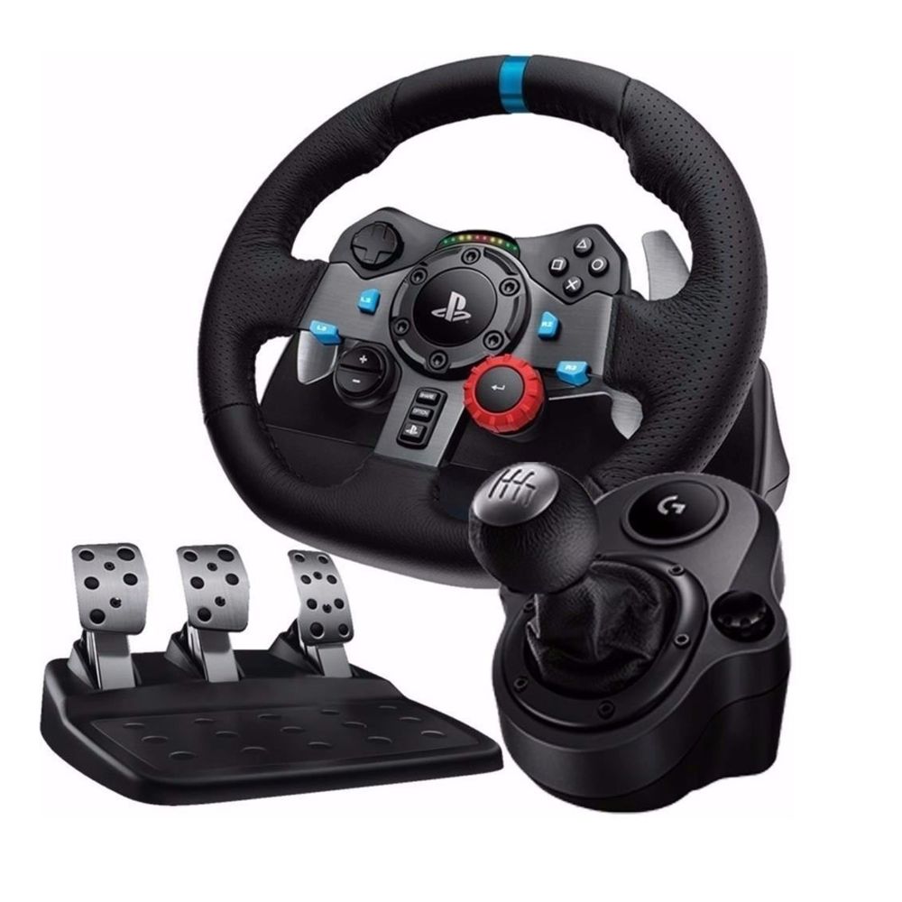 Timón Pedal Logitech G29 Driving Force + Palanca Cambios PS4 PS5 - Promart