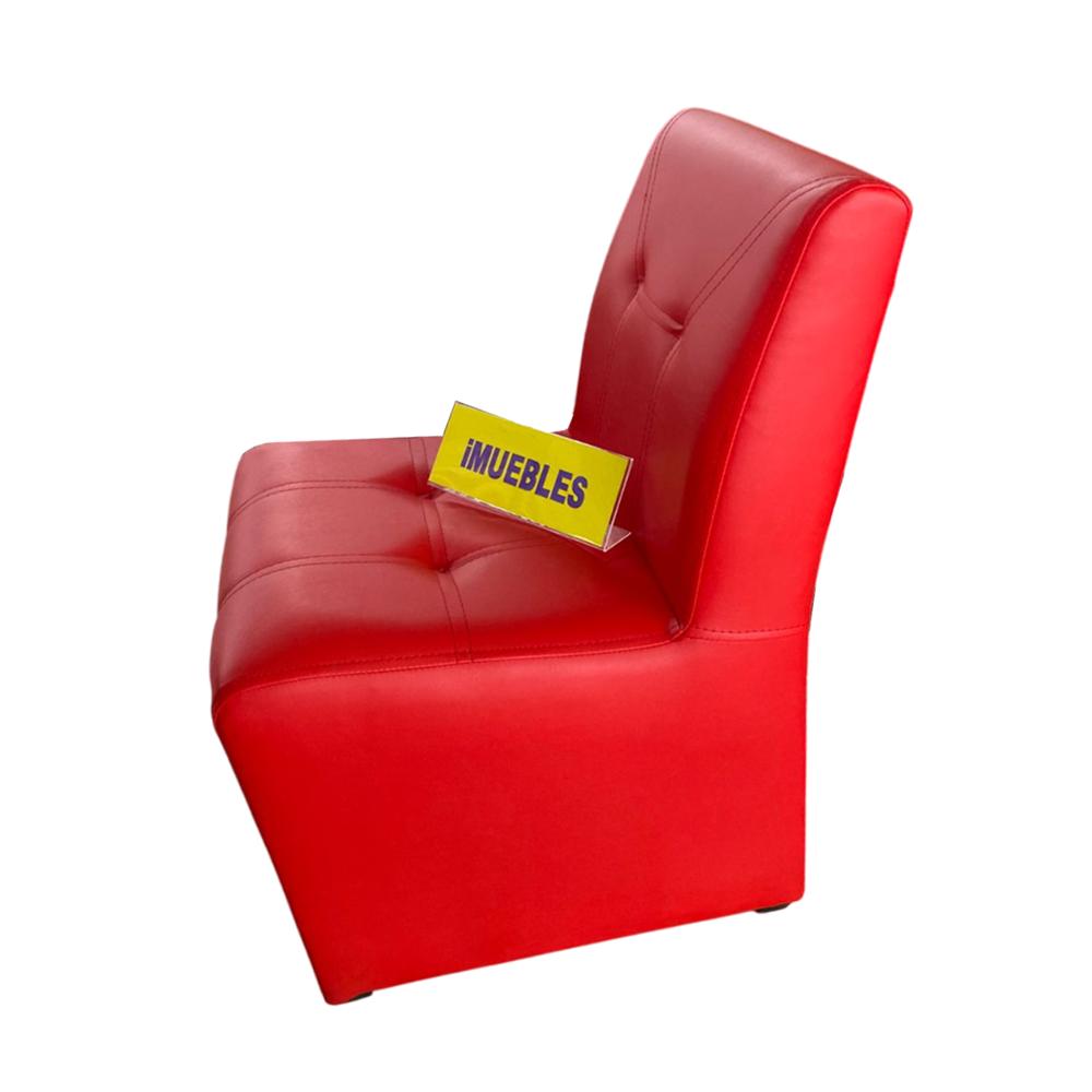 Sillón Individual Sillón Modular Sillón de espera color Rojo - Promart