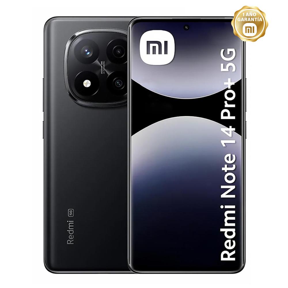 Celular Xiaomi Redmi Note 14 Pro Plus 5G 8Gb+256Gb Black