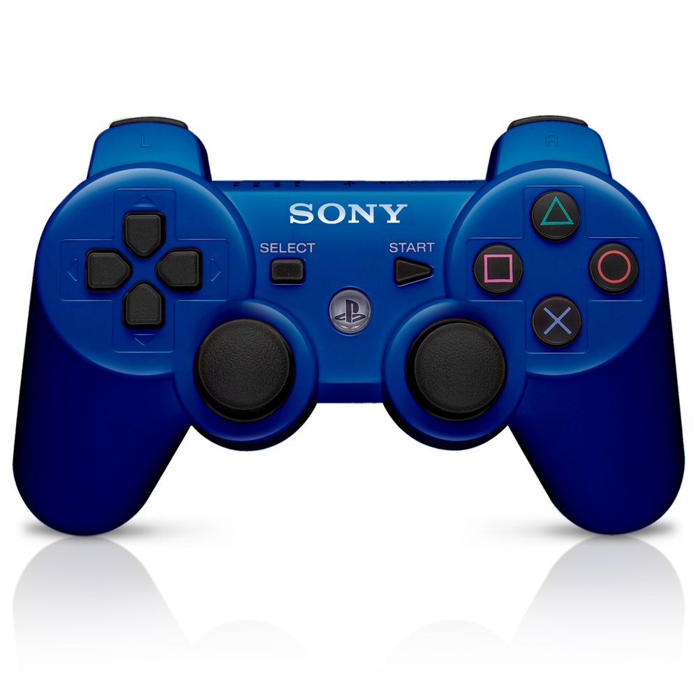 Mando para PS3 Inalámbrico Azul | Promart - Promart