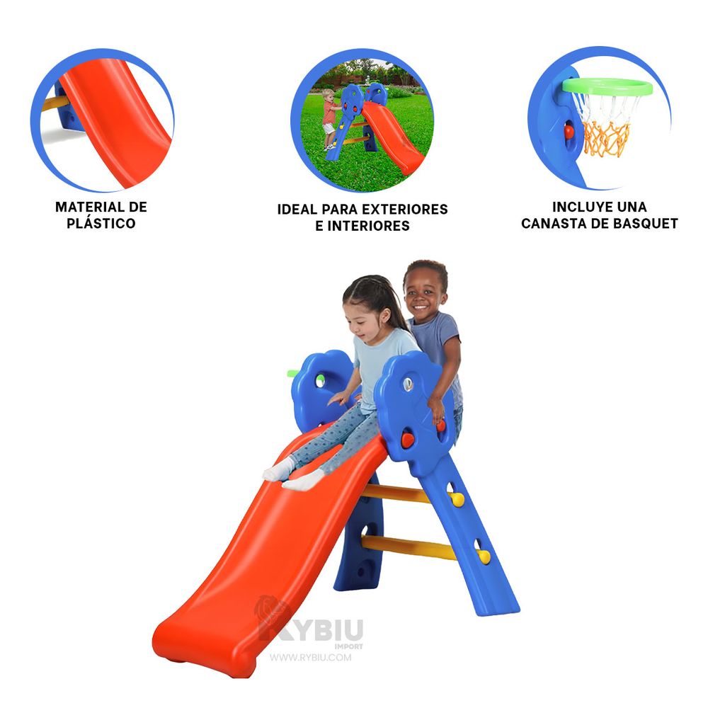 Resbaladera Segura en Multicolor Y+Agendita - Promart