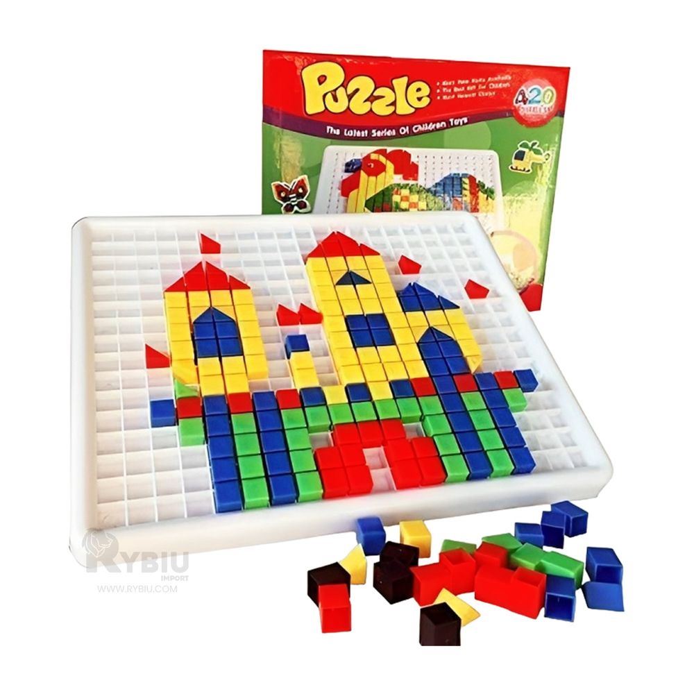 Puzzle Mosaico de 420 Piezas Creativas de Modelo Color Rojo | Promart ...