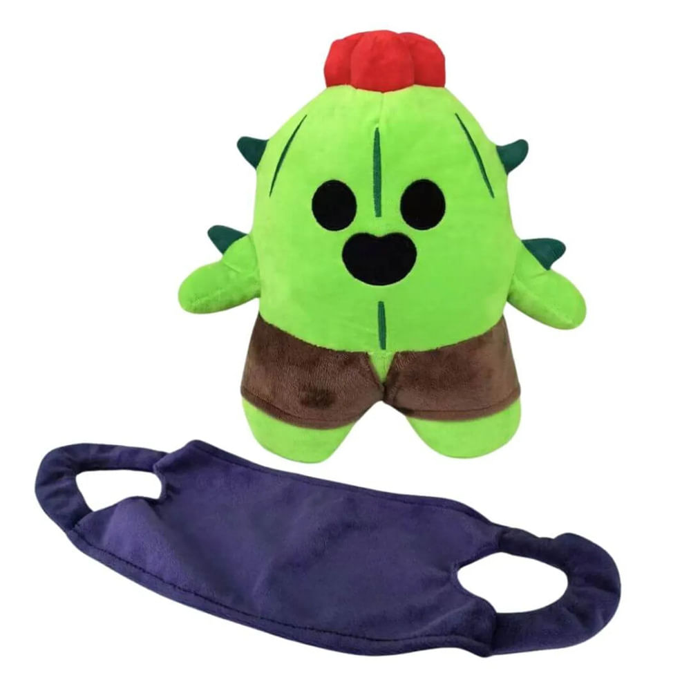 Peluche Cactus Spike Brawl Stars - Mide 17 cm alto | Promart.pe - Promart