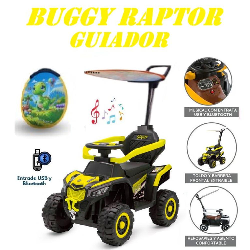 Nuevo Bugui Raptor Musical con USB -Amarillo | Promart.pe - Promart