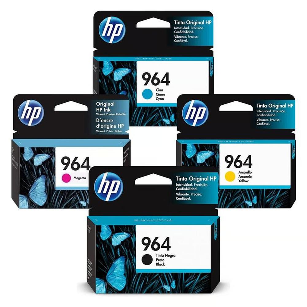 KIT DE CARTUCHO DE TINTA HP 964 NEGRO / COLOR O | Promart.pe - Promart