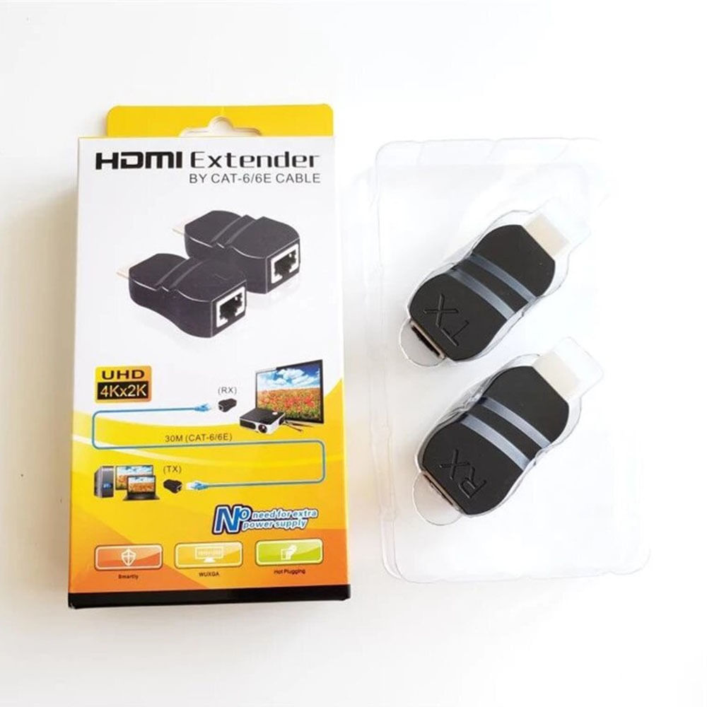 Extender Extensor Hdmi Rj45 Utp 4k 30 Metros | Promart.pe - Promart