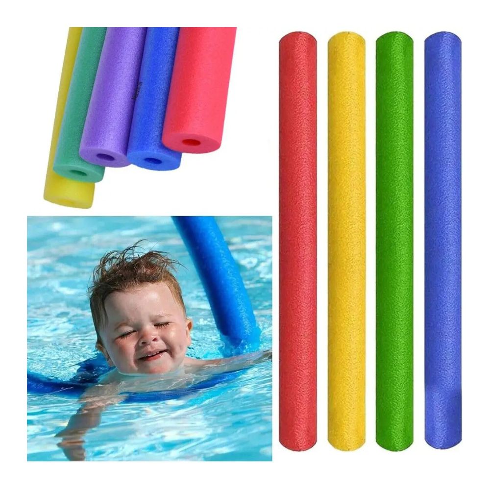Churro Flotador Espuma de Natación Con Seguro Multicolor - Promart