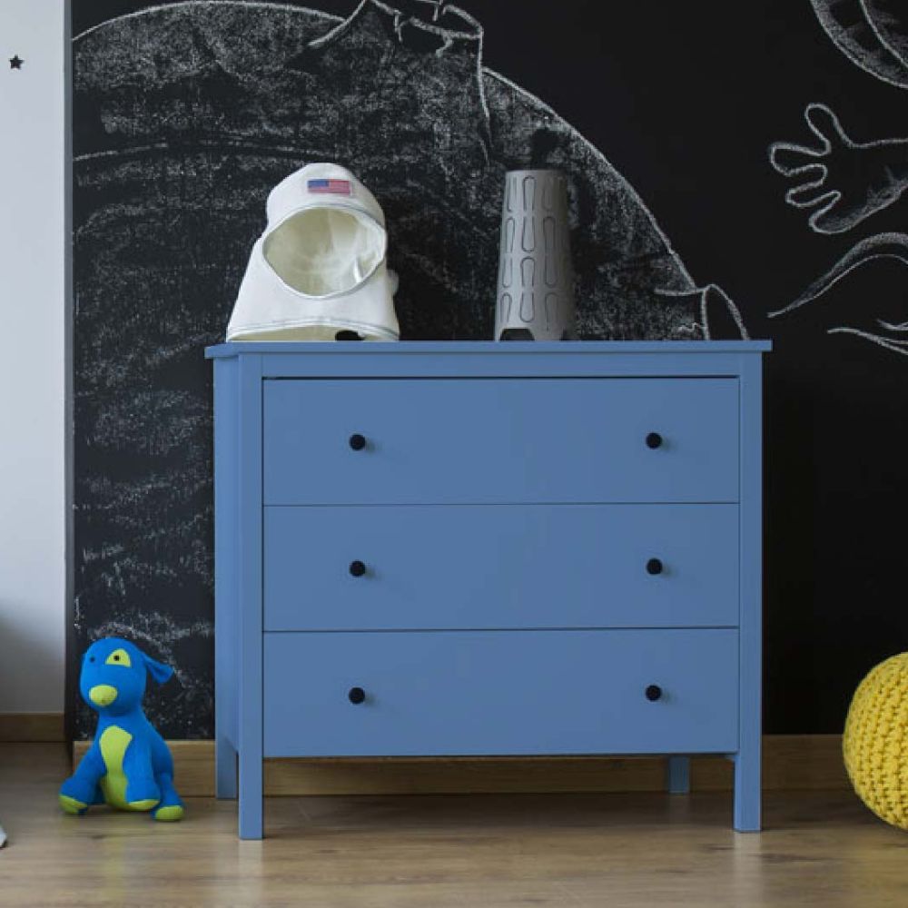 Tablero de melamina Azul Lago 18 mm 2.15x2.44 metros Vesto - Promart