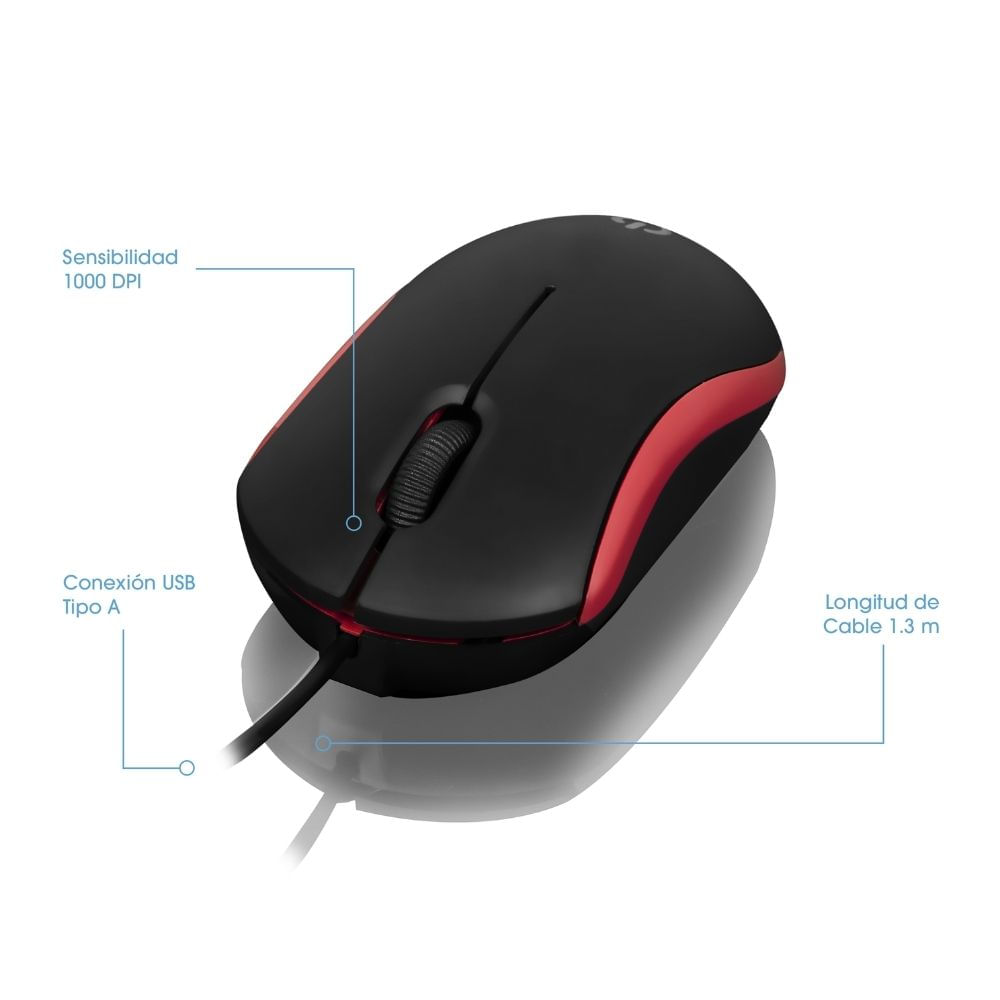 Mouse USB Cadet EKM 115 - Enkore | Promart.pe - Promart