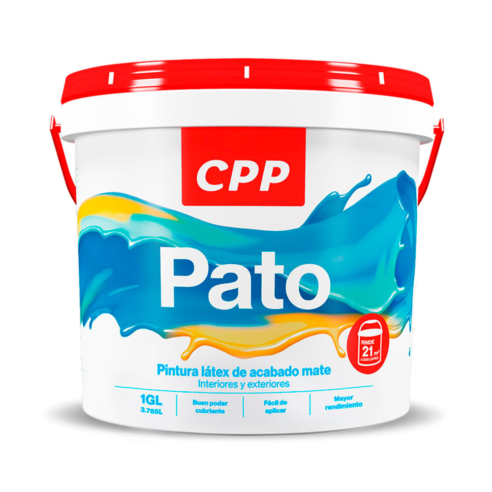 Latex Pato CPP Blanco 1 galón - Promart