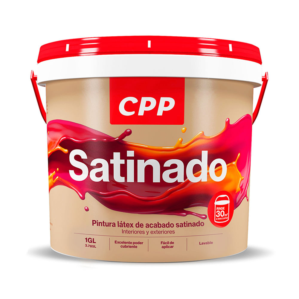 Satinado CPP Blanco 1 galón - Promart