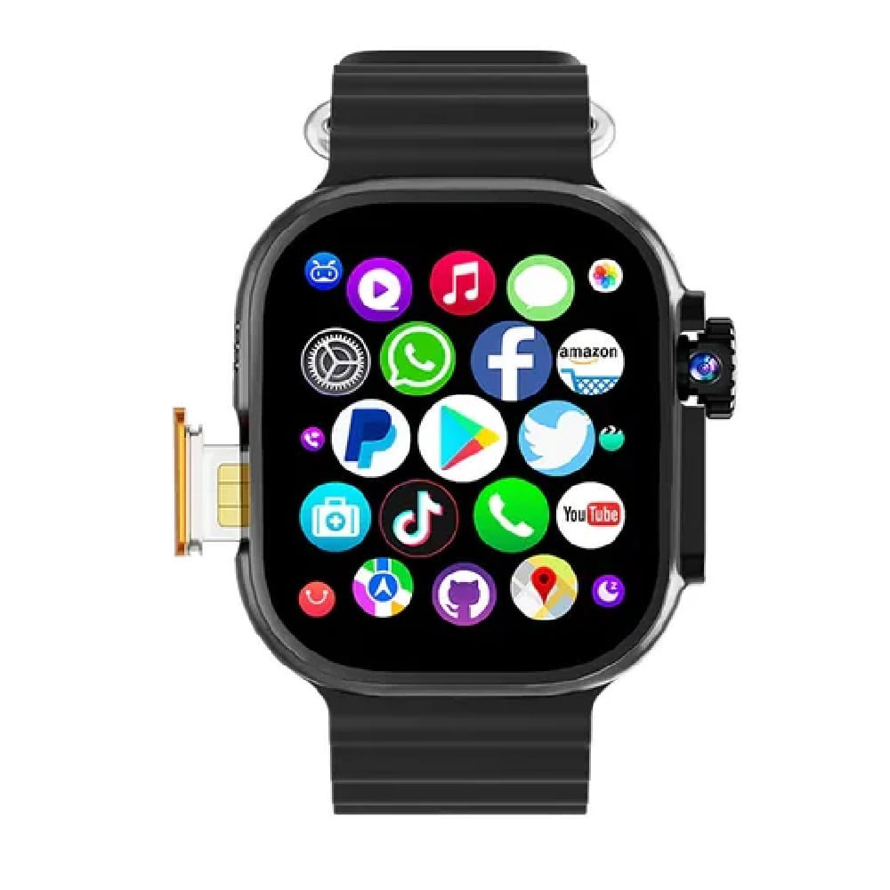 Smartwatch Dw100 Pro Ultra 128GB 8GB Ram Wifi Play Store Chip Cámara ...