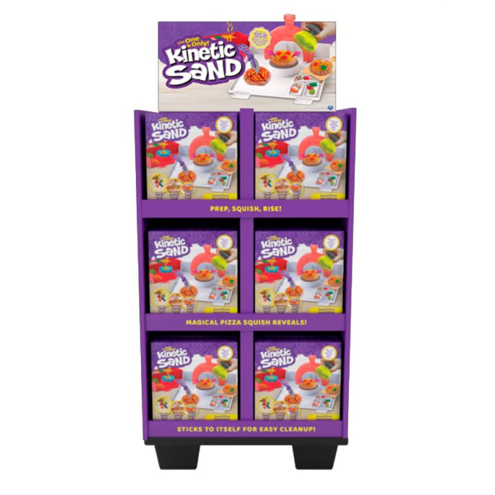 Set Arma tu Pizza KINETIC SAND 1un - Promart