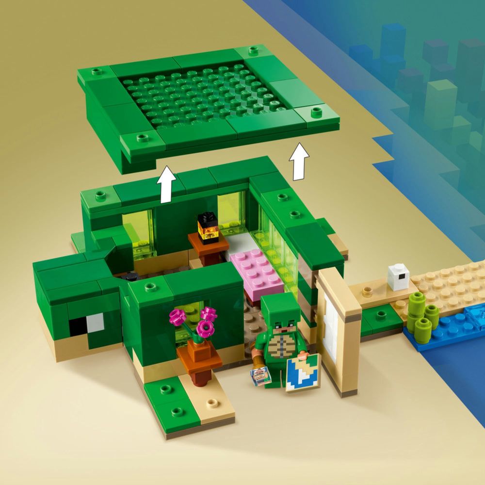 La casa tortuga de la playa LEGO 21254 - Promart