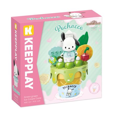 Cono De Helado Armable Hello Kitty & Friends Pochacco - Promart
