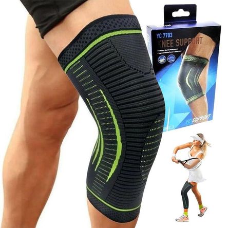 Rodillera Antideslizante Deportiva Pierna Completa Hombre Mujer ...