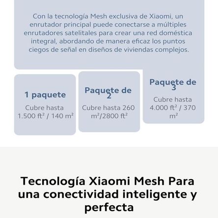 Router Repetidor Wifi Xiaomi Mesh System AC1200 ( 3 Pack ) | Promart.pe - Promart