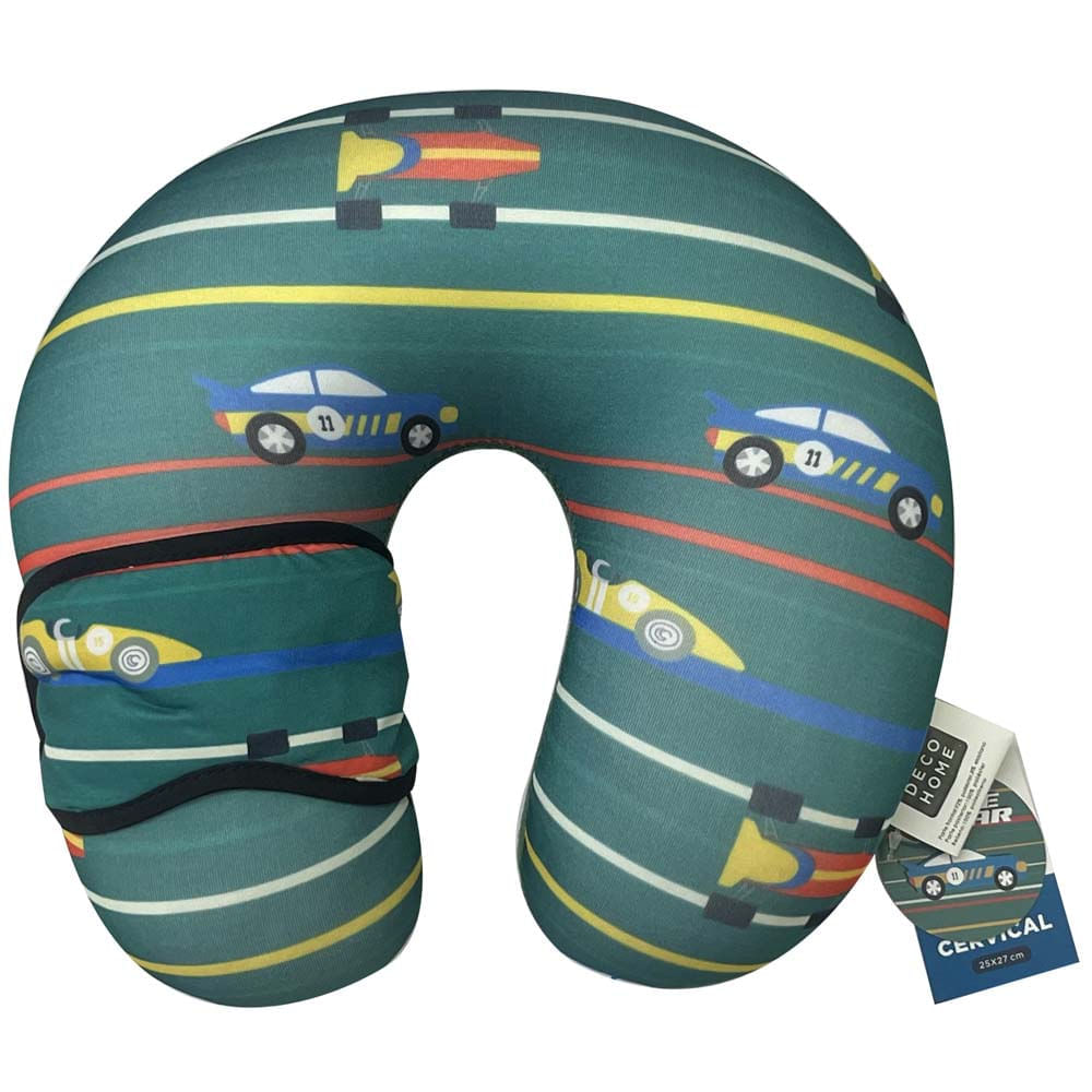 Cojin Cervical DECO HOME Race Cars - Promart