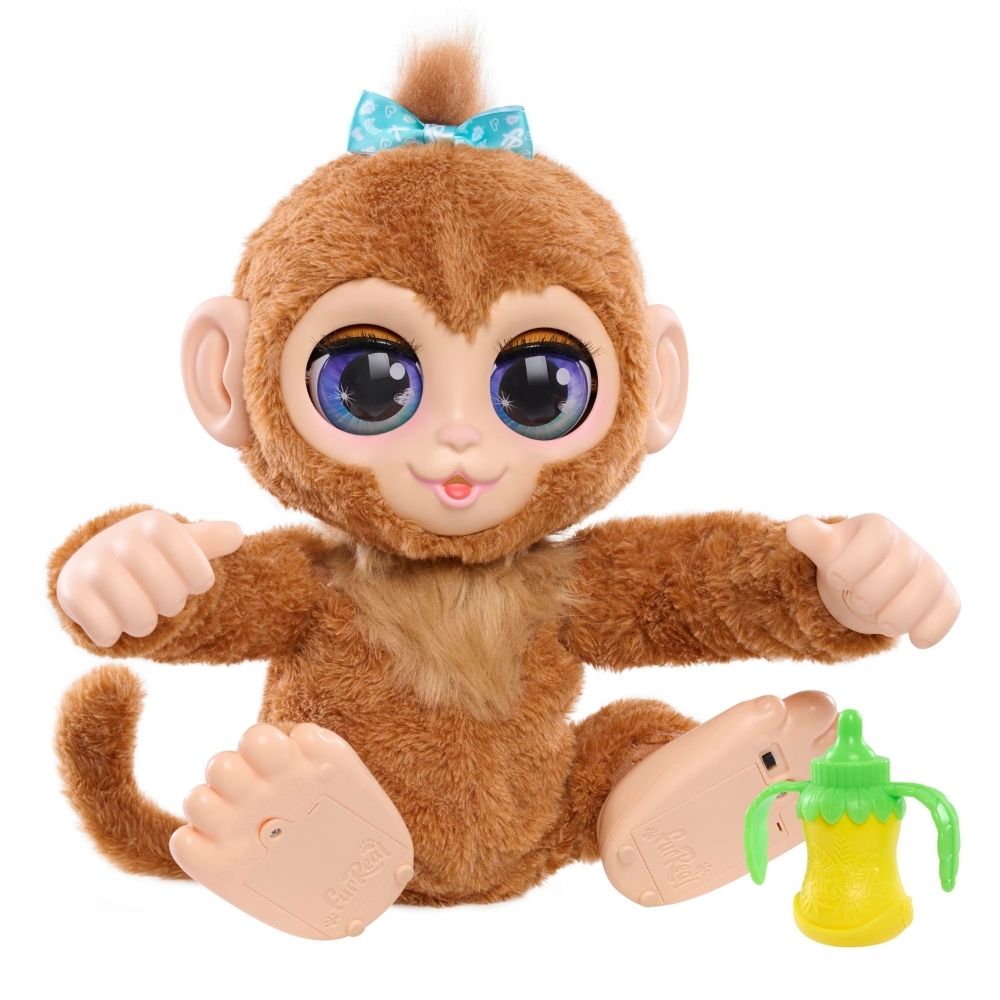 Peluche Interactivo Juguete Furreal Peanut Monita con sonidos y ...