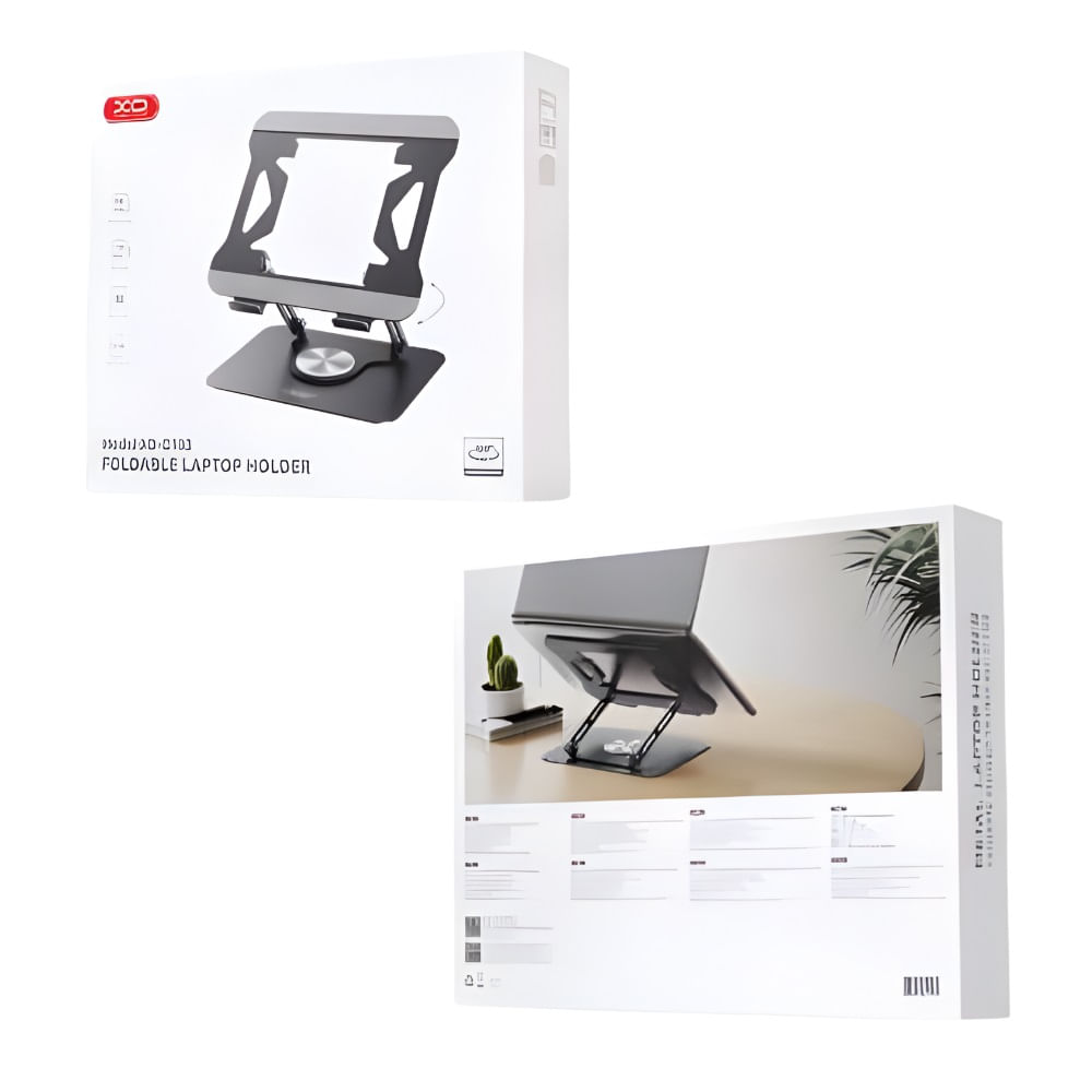 Soporte de Aluminio para Tablet y Laptop 360° XO C153 | Promart.pe - Promart