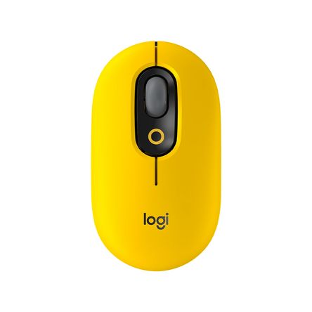 MOUSE LOGITECH LOGI POP YELLOW | Promart.pe - Promart