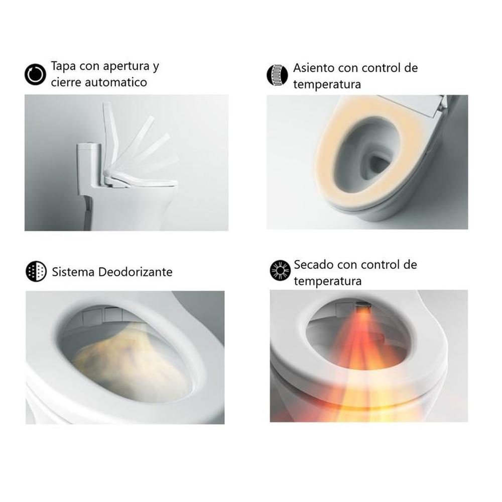 Tapa asiento bidet Washlet modelo S300e marca TOTO | Promart.pe - Promart