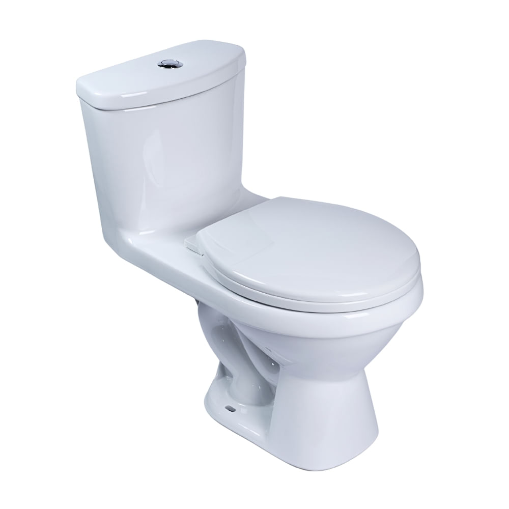 Inodoro Cerámico Trebol Eco One Piece Blanco Modelo 110017671 - Promart