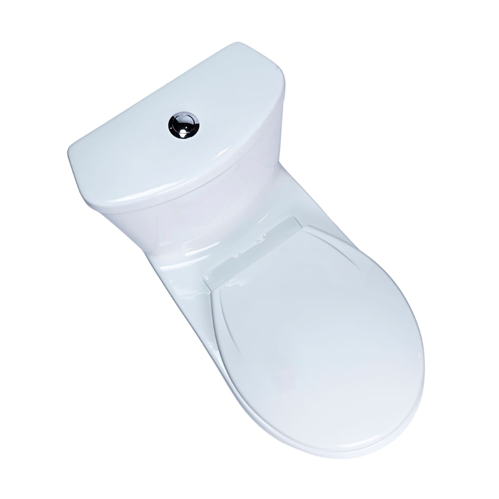 Inodoro Cerámico Trebol Eco One Piece Blanco Modelo 110017671 - Promart