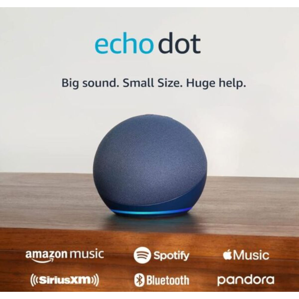 Parlante Amazon Echo Dot 5 Deep Sea Blue - Promart