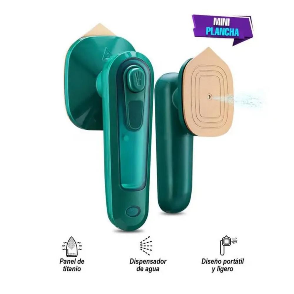 Mini Plancha A Vapor Portátil Eléctrica De Ropa - Promart