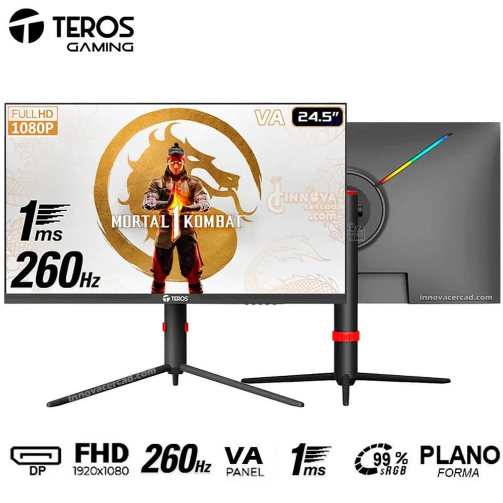 Monitor 260Hz 1MS 25" Full HD VA, sRGB 99 Adaptive SYNC Pivote ...