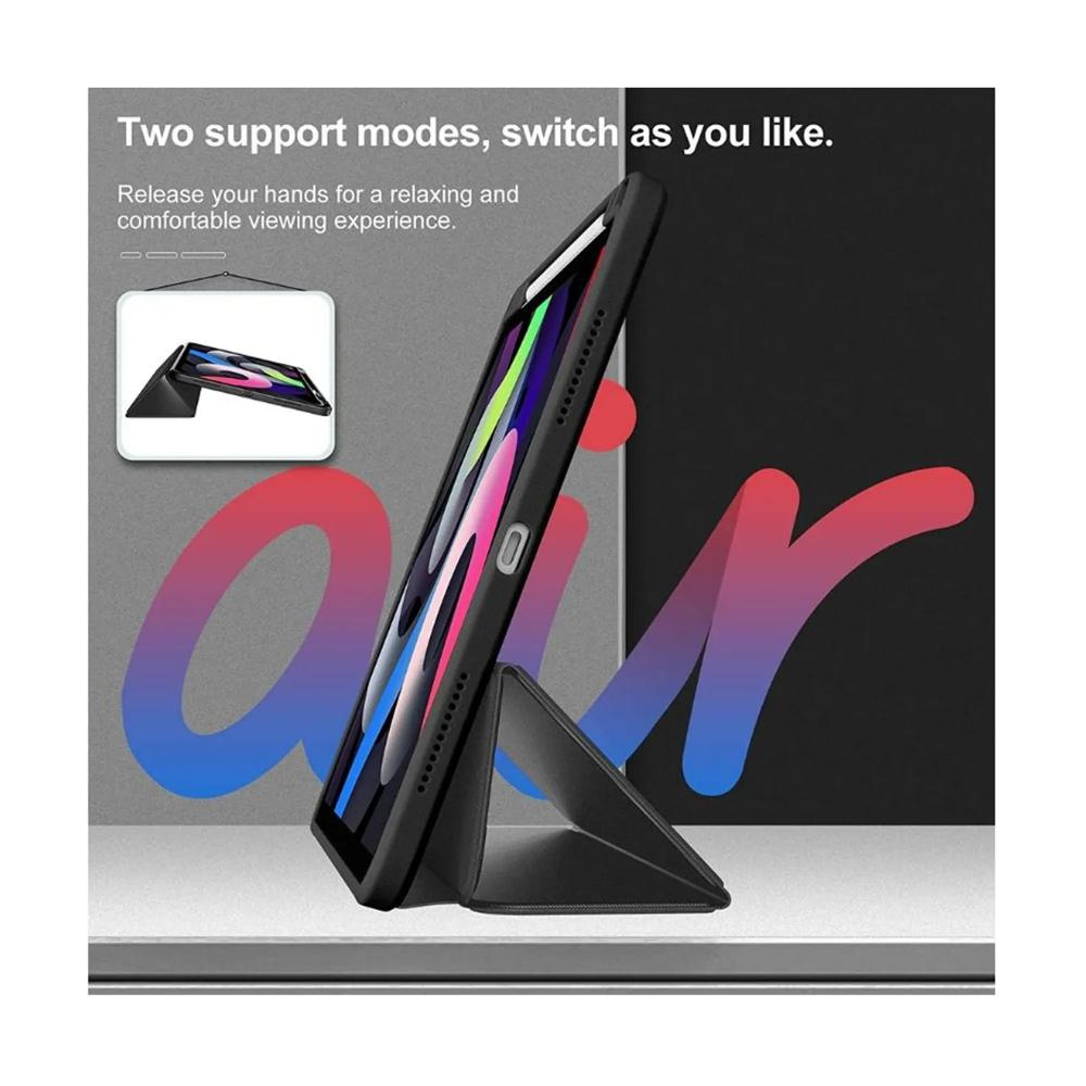 Smart Cover Ipad 10.2 Desmontable Imantada Tapa Transparente y Gris ...