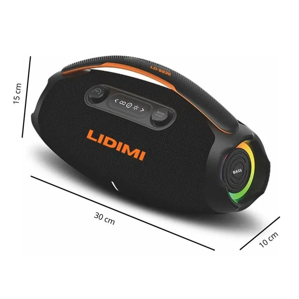 PARLANTE LIDIMI BLUETOOTH 30W NEGRO - LD-S836 | Promart.pe - Promart