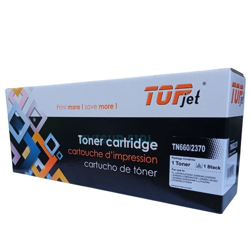 TONER BROTHER TN-2370 COMPATIBLE Alto Rendimiento al Mejor Precio ...