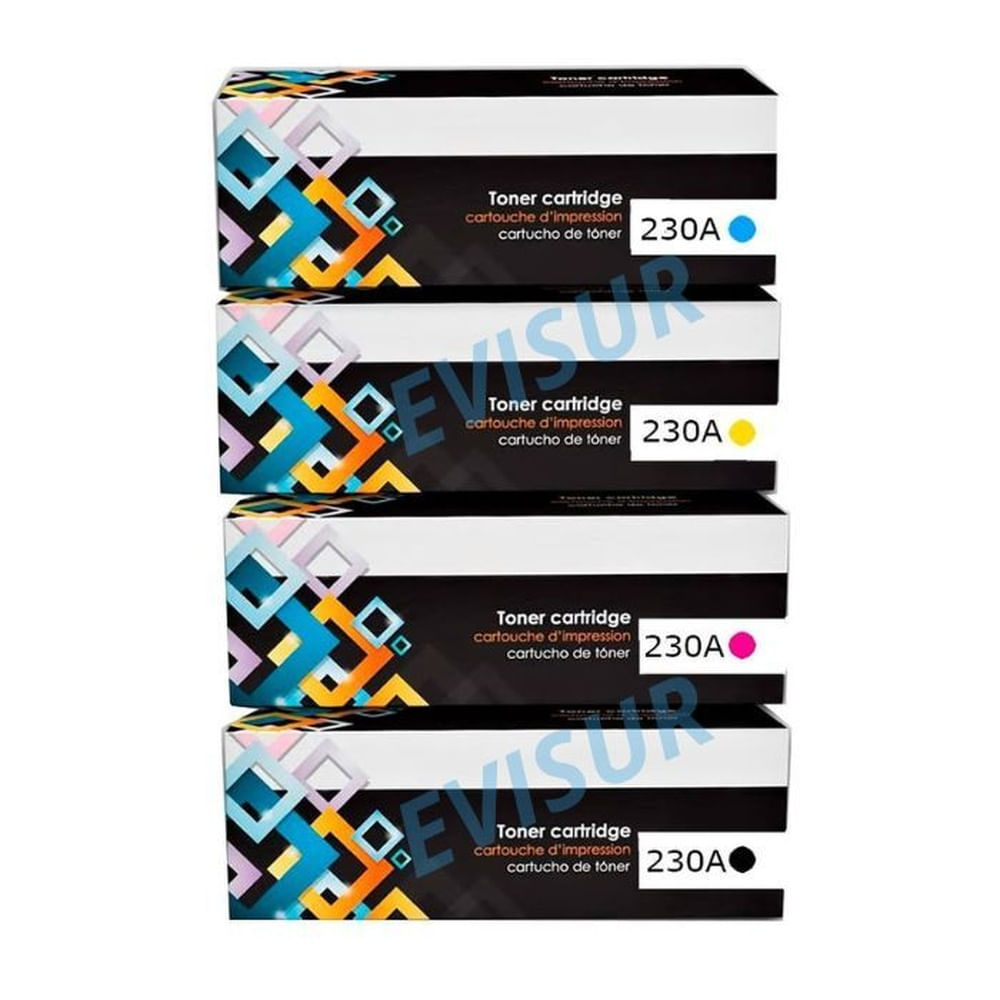 TONER COMPATIBLE HP 230A PACK COMPLETO | Promart.pe - Promart