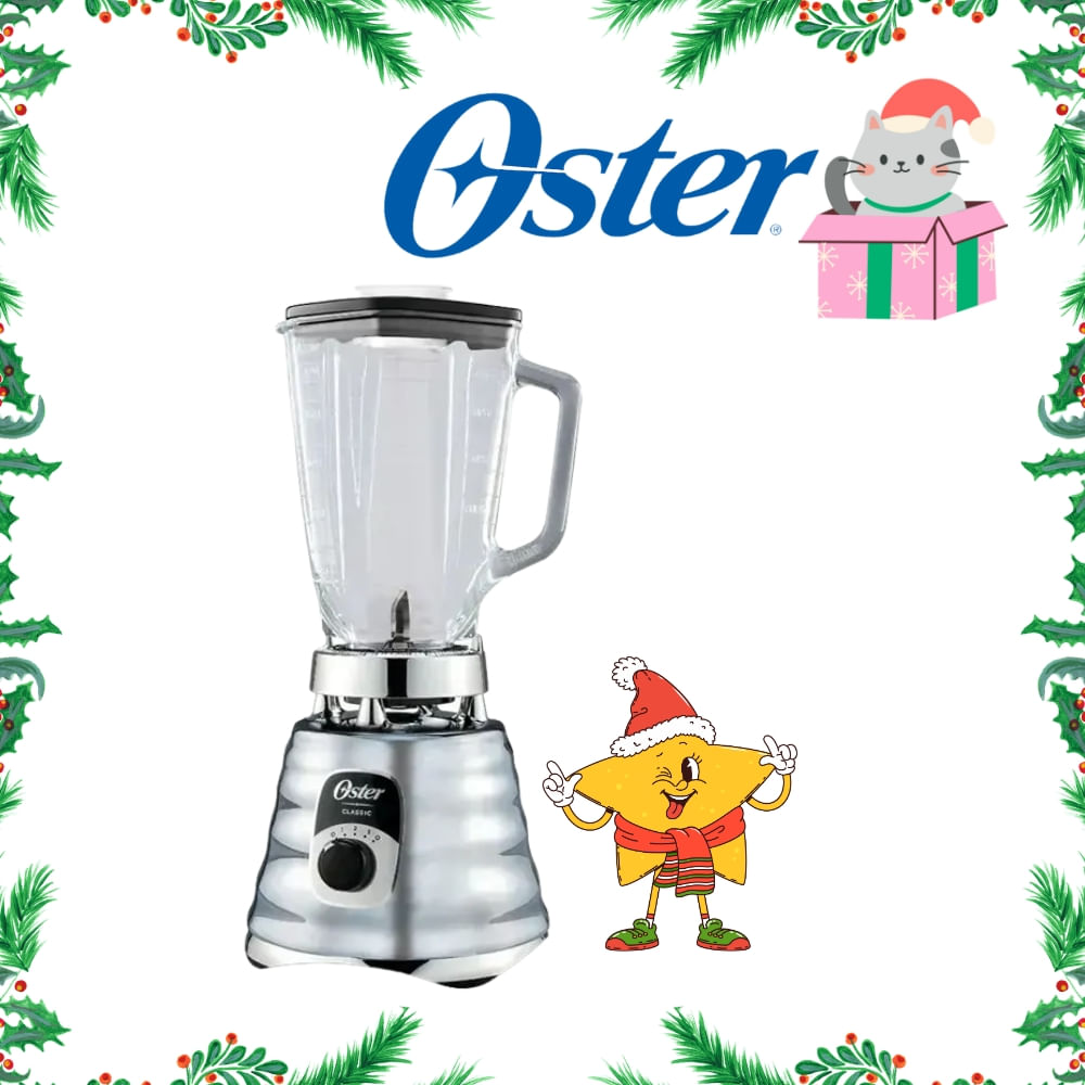 LICUADORA OSTER 1.25L 3 VELOCIDADES 700W TRITURA HIELO COLOR GRIS MOD ...