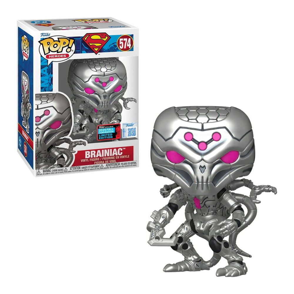 Funko Pop DC Comics - Brainiac exclusivo NYCC 2025 #574 - Promart