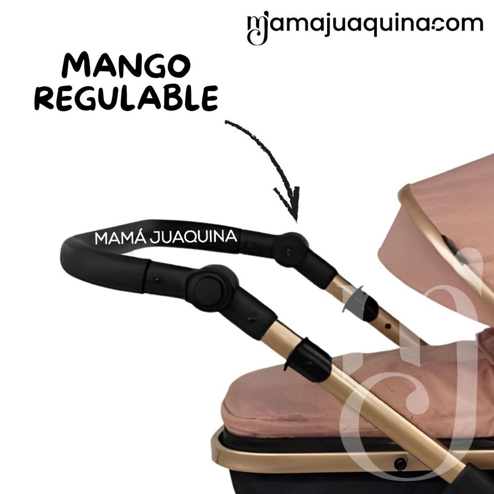 Coche Moisés Travel System THORNE de Lujo Pink - Promart